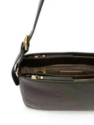 GIANNI CHIARINI Laura Grained Leather Shoulder Bag