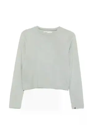 Extreme Cashmere N°451 Lisa Crew-neck Long-sleeve T-shirt - Green