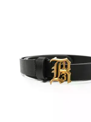 R13 Logo-buckle Leather Belt