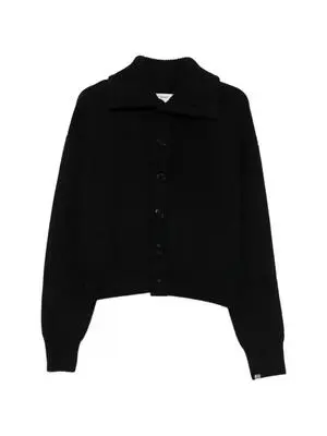 Extreme Cashmere Clement Button-up Cardigan - Black