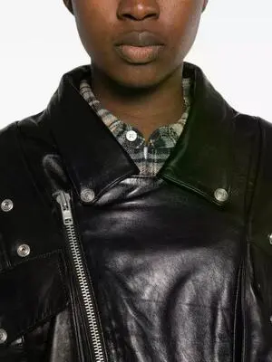 R13 Boyfriend Leather Moto Jacket