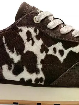 HOFF City Cow-print Panelled Sneakers - Brown