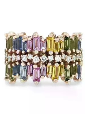 SUZANNE KALAN Sansa Sapphire Ring - Pink