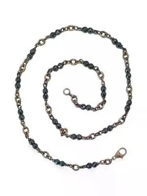 SYLVA & CIE Hematite Bead Necklace