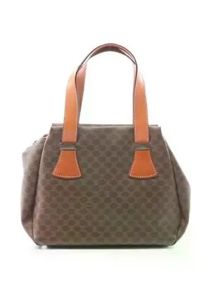 Celine 2000s Macadam Handbag - Brown