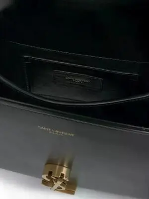 Saint Laurent Cassandra Leather Shoulder Bag