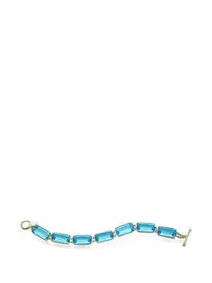 Goshwara Gossip Topaz And Diamond Bracelet - Gold