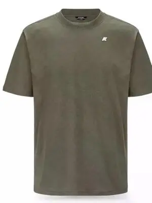 K-WAY Solo Logo-patch Crew-neck T-shirt