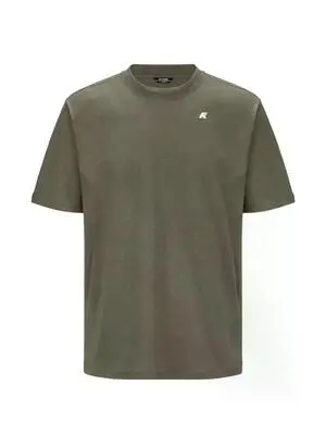 K-WAY Solo Logo-patch Crew-neck T-shirt