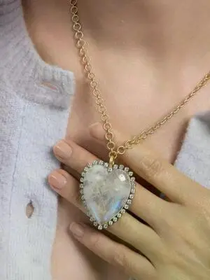 Irene Neuwirth 18k Yellow Round Link Necklace