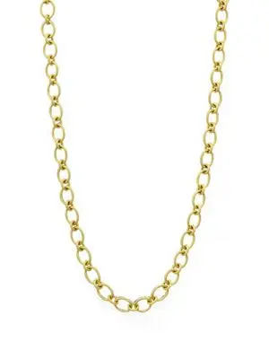 LEIGH MAXWELL 18k Yellow Diamond Heart Pendant Necklace - Gold