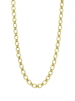 LEIGH MAXWELL 18k Yellow Diamond Heart Pendant Necklace - Gold
