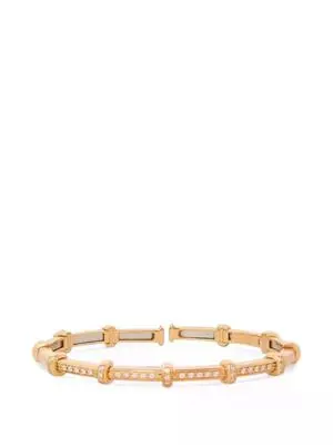 Sidney Garber Spring Diamond Bracelet