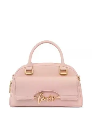Moschino Logo-lettering Shoulder Bag - Pink