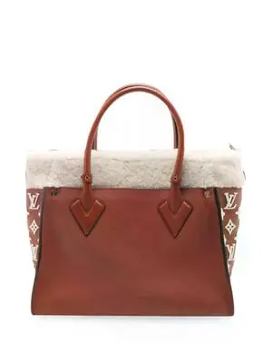 LOUIS VUITTON 2020-2026 Monogram Tuftage On My Side Mm Satchel - Brown