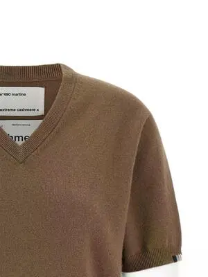Extreme Cashmere N°490 Martina Short-sleeve Sweater