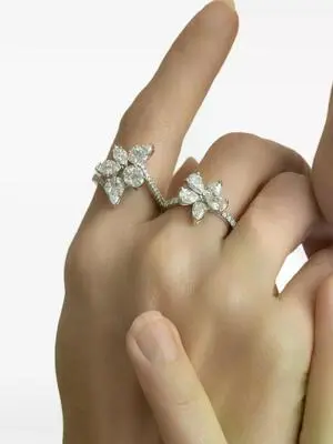 ZYDO Diamond Flower Ring