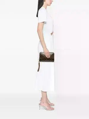 LOUIS VUITTON 2014 Monogram Orsay Clutch Bag - Brown