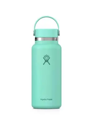 HYDRO FLASK Logo-print Water Bottle - Green