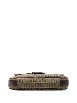 Fendi 2000-2010 Zucchino Canvas Crossbody Bag