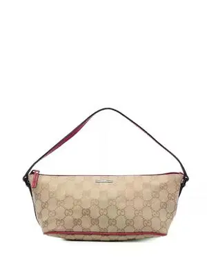 Gucci 2000-2015 Gg Canvas Boat Shoulder Bag - Neutrals