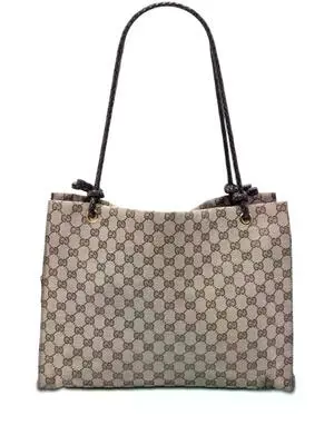 Gucci 2000-2015 Gg Canvas Tote Bag - Neutrals