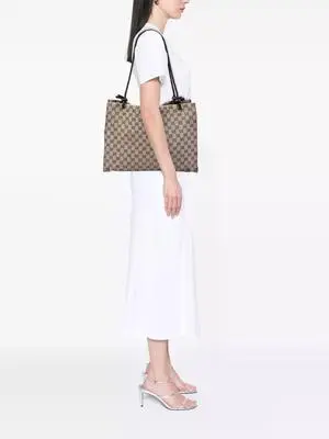 Gucci 2000-2015 Gg Canvas Tote Bag