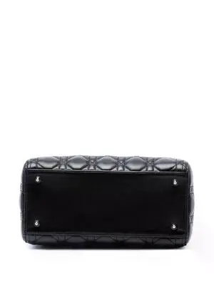 Dior 2013 Medium Lambskin Cannage Lady Satchel