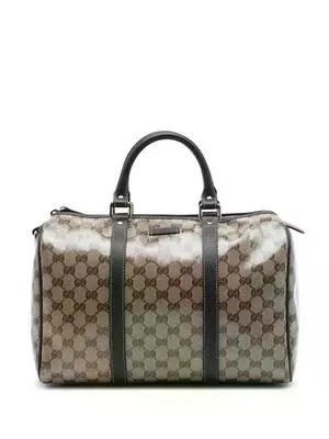 Gucci 2000-2015 Medium Gg Crystal Joy Boston Bag - Neutrals