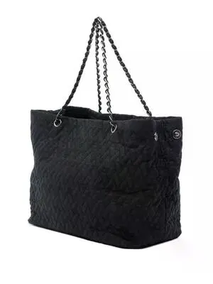 Prada 2010-2026 Impuntu Tessuto Chain Tote Satchel