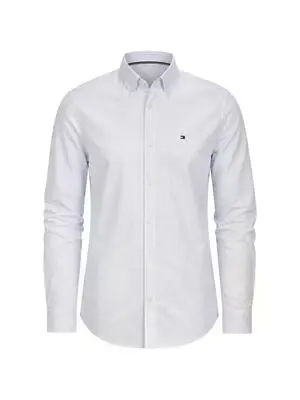 Tommy Hilfiger Embroidered-logo Button-down Shirt