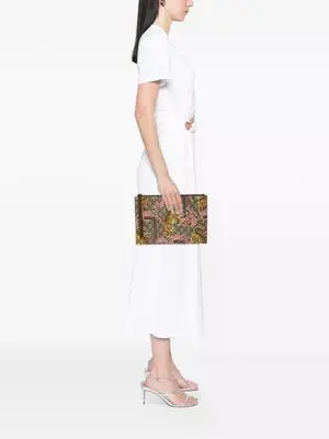 Gucci 2000-2015 Gg Supreme Bengal Clutch Bag - Neutrals