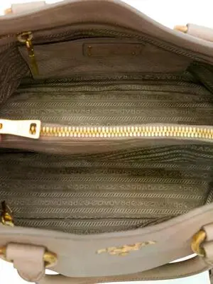 Prada 2010-2026 Vitello Phenix Open Convertible Tote Satchel