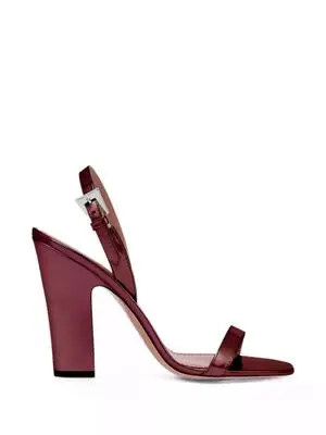 Paris Texas Bea Patent-finish Sandals - Red