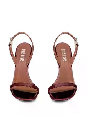 Paris Texas Bea Patent-finish Sandals