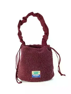 American Vintage Fleece Bucket Bag