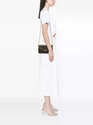 LOUIS VUITTON Monogram Pochette Felicie Crossbody Bag - Brown