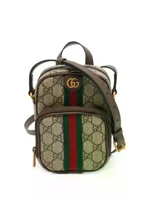 Gucci Ophidia Gg Supreme Crossbody Bag - Neutrals