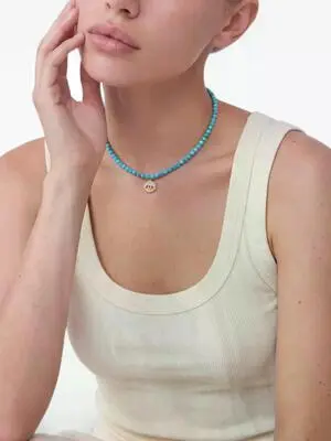 NIALAYA JEWELRY Evil-eye Turquoise Necklace