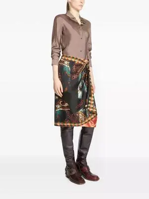 Dries Van Noten Wrap Scarf-skirt