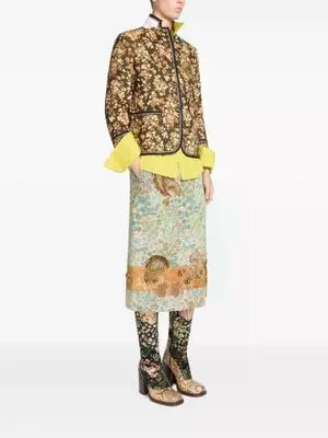 Dries Van Noten Boxy Floral Blazer