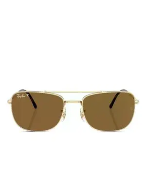 Ray-ban Double-bridge Pilot Sunglasses - Gold