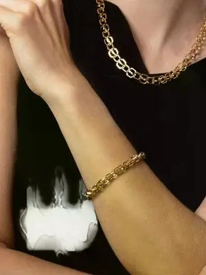 CADAR B Home Narrow Link Bracelet