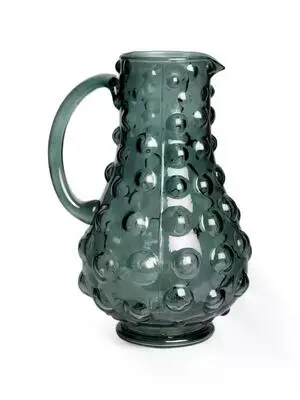 CU I SEEYOU Bubble-textured Glass Jug - Green