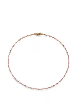SYDNEY EVAN Sapphire Tennis Necklace