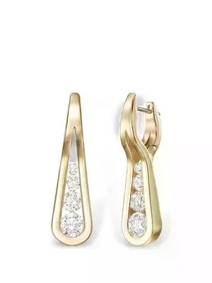 Melissa Kaye Daphne Joy Diamond Earrings - Gold