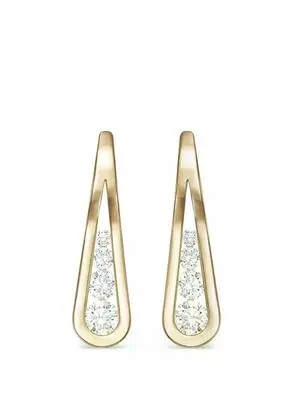 Melissa Kaye Daphne Joy Diamond Drop Earrings In 18k Yellow - Gold