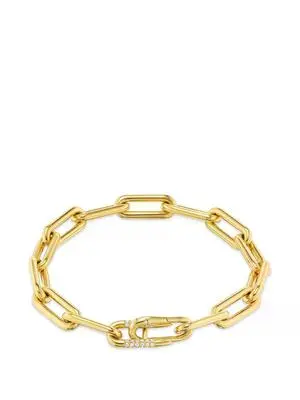 UNIFORM OBJECT 18k Yellow Diamond Link Bracelet
