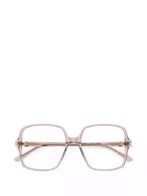 Gucci Square Frame Eyeglasses - Pink