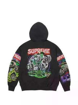 Supreme Monster Jam Grave Digger Hoodie - Black